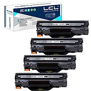 LCL Compatible Toner Cartridge Replacement for HP 79A 279A CF279A HP Laserjet Pro M12w M12 M12a MFP M26nw MFP M26 MFP M26a(4-Pack Black)