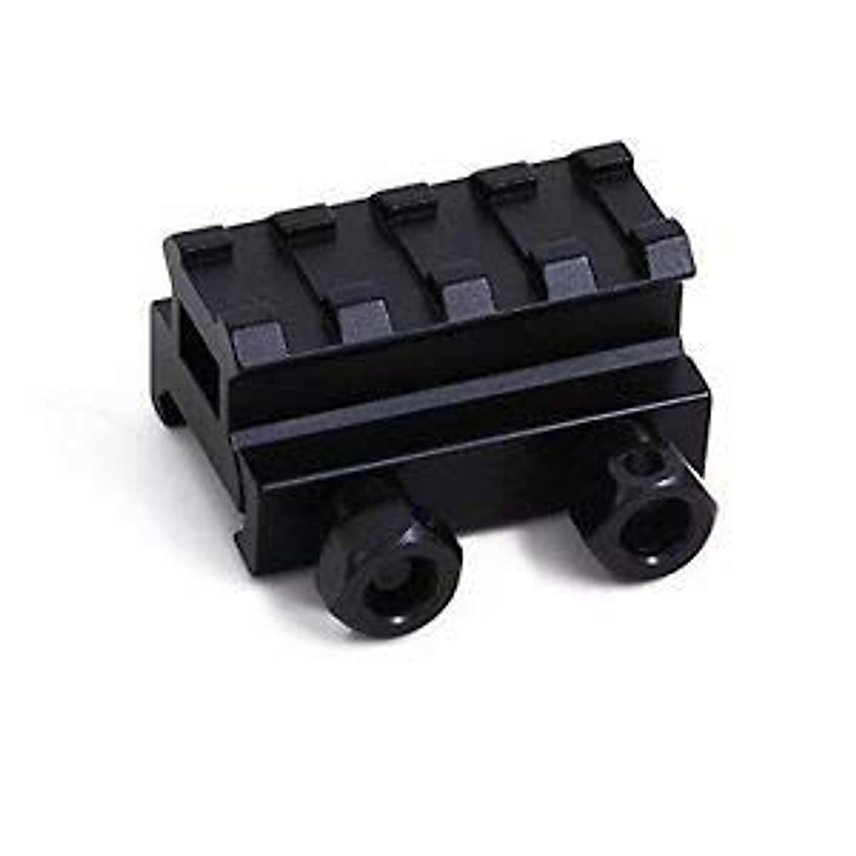 360 TACTICAL 3/4" Riser 4-Slot Low See-Thru Riser Weaver Picatinny Rail Scope Mount Rail