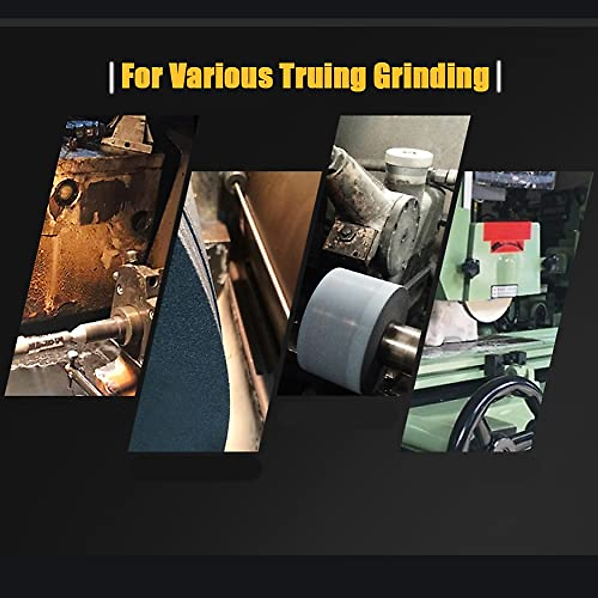 Grinding Wheel Dresser, Fydun Diamond Grinding Disc Wheel Stone Dresser Correct Tool Dressing Bench Grinder for Truing Grinding & Deburring Wheels