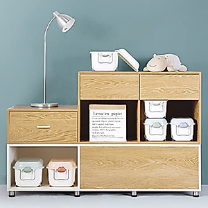 Cabilock Toy Bins Toys Storage Portable Storage Box Toys Organizer box toy storage bins toy storage box with Handle Organization Toy Bins Toys Storage