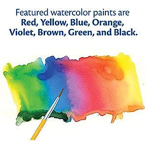 Crayola Washable Watercolors, 12 Paint Sets for Kids, School Supplies Bulk, 8 Vibrant Colors