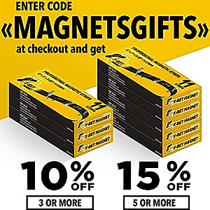 Magnetic Strips with Adhesive Backing - Magnetic Tape for Crafts - Tool and Knife Magnet Strips for Kitchen, Garage and Garden - Adhesive Magnetic Tool Holder Strip for Wall