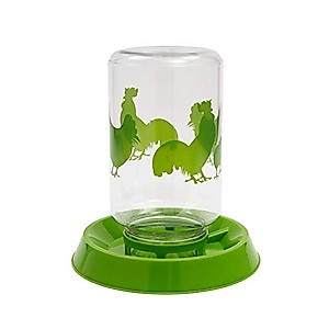 Lixit Reversible Waterers and Feeders for Chickens and Wild Birds (128 Ounce (Pack of 2))