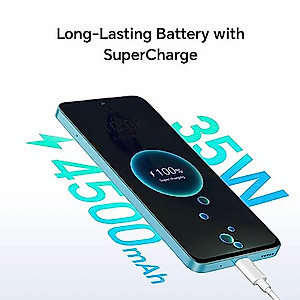 Honor 90 Lite Dual-SIM 256GB ROM + 8GB RAM (Only GSM | No CDMA) Factory Unlocked 5G Smartphone (Cyan Lake) - International Version