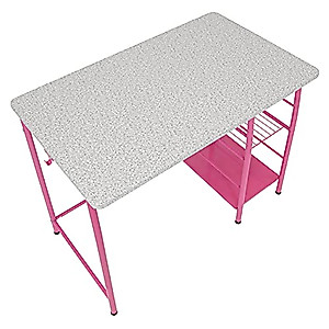 Calico Designs Study Zone II Student Desk and Task Chair 2 Piece Set, Pink
