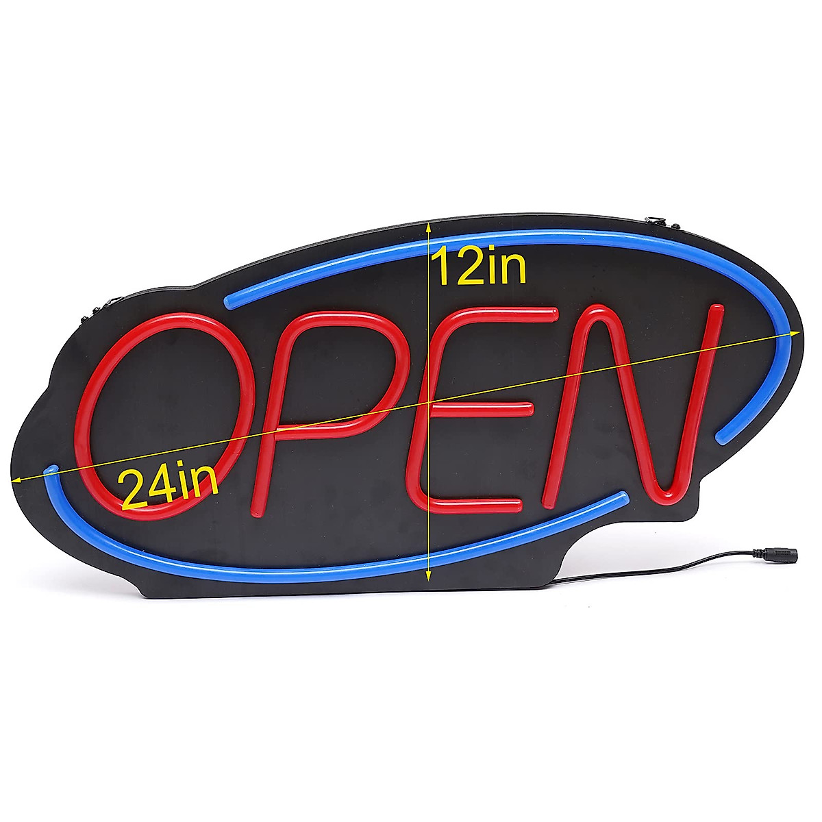 Neon Open Signs for Business LED Light LED Neon Open Sign for Business Neon Lights Signs Lighted Sign Open Super Bright LED Neon Lights Sign for Window Wall Bar Store Door Decor