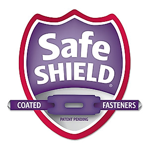 Smead 100% Recycled End Tab Pressboard Classification File Folder with SafeSHIELD Fasteners, 2 Dividers, 2" Expansion, Legal Size, Yellow, 10 per Box (29789)