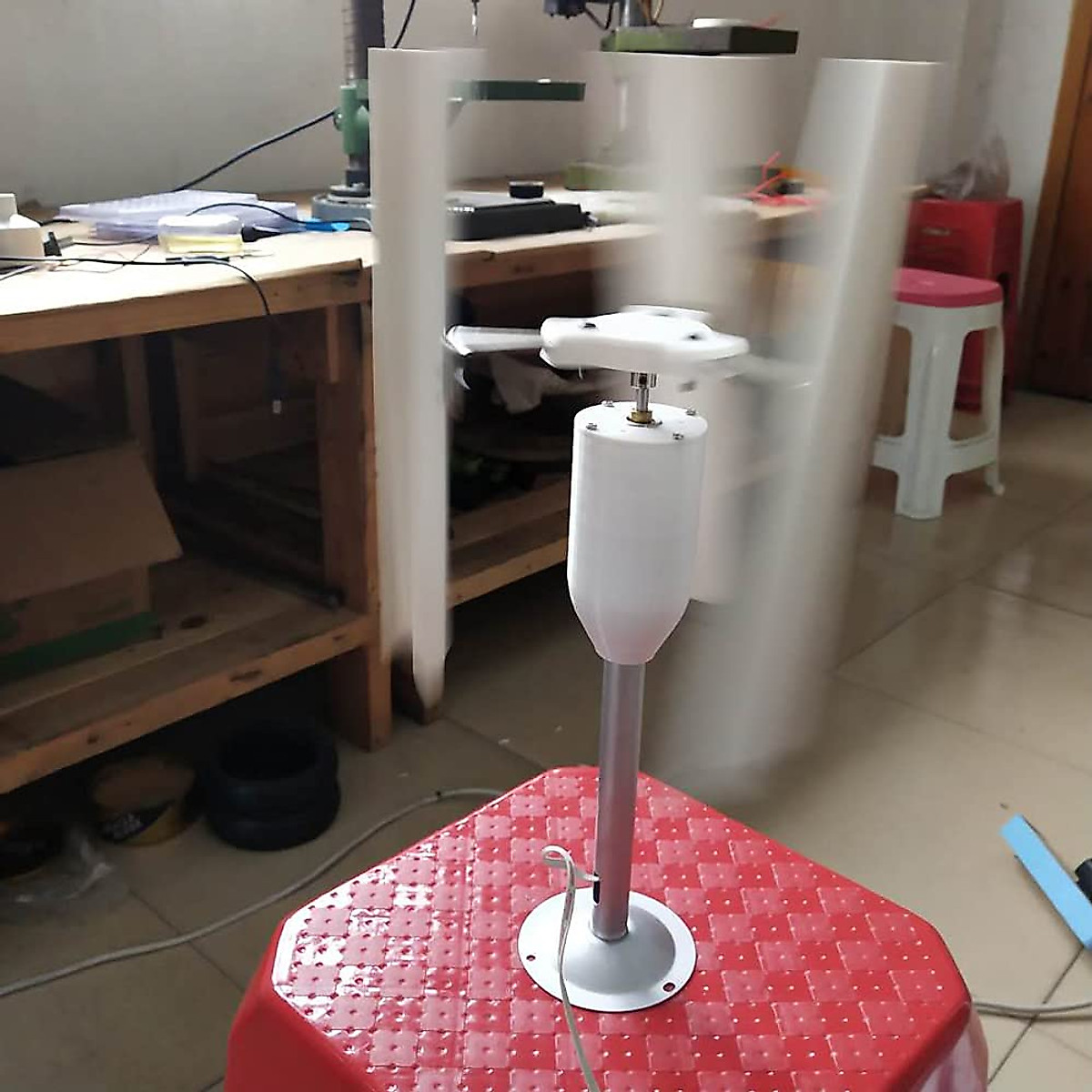 TBVECHI DIY Three-phase Permanent Magnet Generator, Wind Generator for Vertical Axis Wind Turbine Model Three-Phase Permanent Magnet Generator DIY Wind Power Parts & Accessories