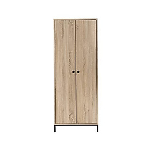 Sauder North Avenue Storage Cabinet, L: 23.47" x W: 15.55" x H: 60.04", Charter Oak Finish