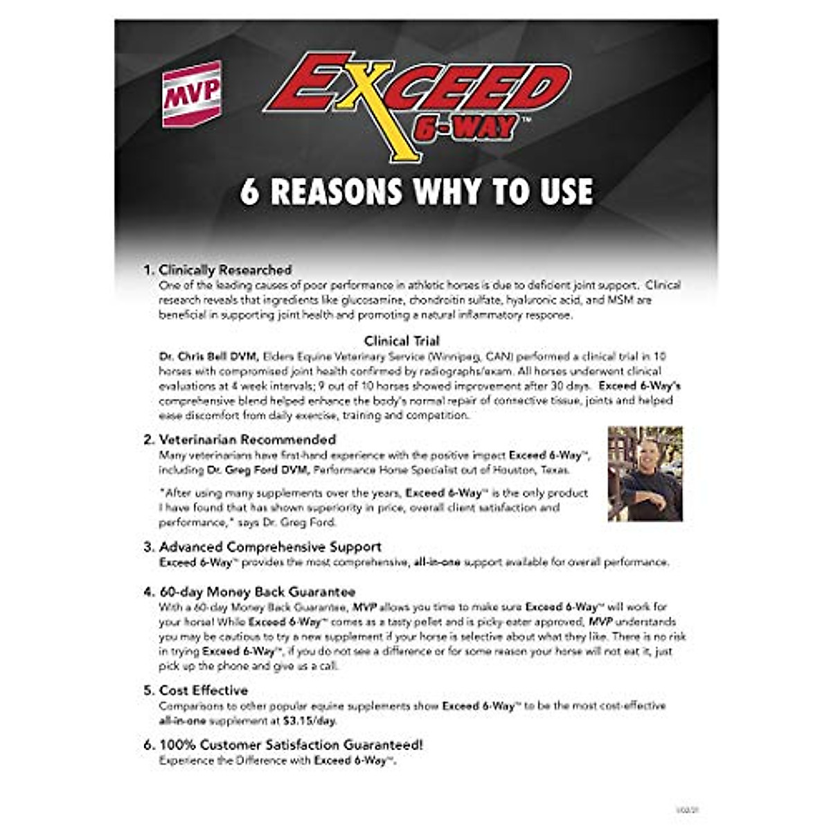 Med-Vet Exceed 6-Way Pellets 16lb