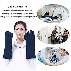 X-Ray Radiation Protection Leaded Hand Cover for MRI, CT, Dentistry, Clinics, Veterinary Hand Safe Shield Supplies, 1Pcs (0.35mmpb)