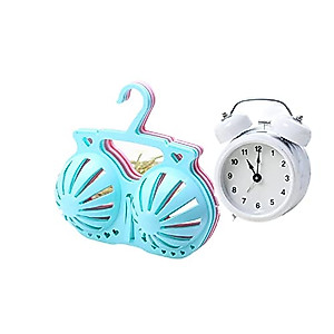 NC Anti-Deformation Plastic Non-Slip Bra Drying Rack Bra Rack Wet and Dry Underwear Non-Marking Drying Rack 2 Pieces