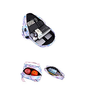 Rcuyyl Teens Bookbag Schoolbag 3pcs Set Backpack 3pcs Set Cute Kawaii Rucksack for School Bag Cute Aesthetic Backpack Travel Rucksack School Bag (Black)