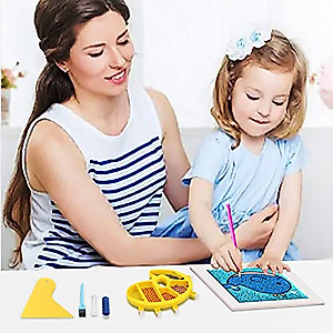 Palette Diamond Painting Tray Kits Trays Diamond Painting Organizer, Diamond Accessories & Tools for Glitter Rhinestones/5D Diamond Embroidery/Bead Storage/DIY Art