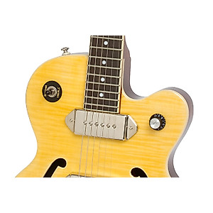 Epiphone Wildkat Electric Guitar with Bigsby Tremolo, Antique Natural