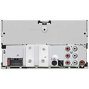 KENWOOD DPX505BT Double DIN in-Dash CD Car Stereo. AM/FM with Bluetooth, Amazon Alexa Voice Control, High-Contrast 3-line Display with Variable-Color Illumination, SiriusXM