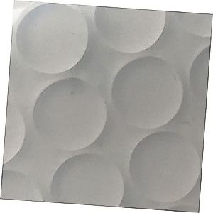 Hemoton Furniture Feet Pads 100pcs Clear Bumpers Rubber Bumper Anti Silica Gel Pad Silica Gel Bumper Coffee Table Floor Mat Cushion Absorber Furniture Feet Pads Clear Bumpers