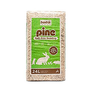 PETSPICK Pine Small Pet Bedding, 24L