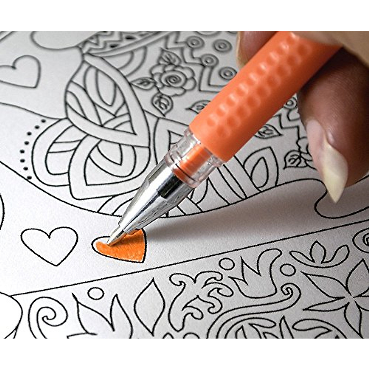 ArtQ Gel Pen Set of 24 Glitter/Neon/Metallic & Pastel Great Coloring | Draw Sketch Doodle Art | Personalize Greeting Cards | Fun Creative Gift