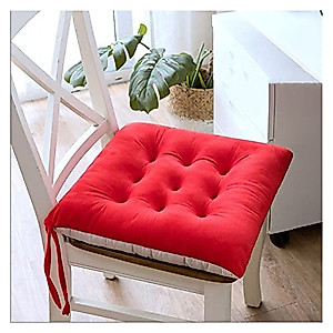 DINGZZ Indoor Outdoor Soft Cushion Thicken Square Seat Pad Home Office Sofa Throw Pillow Textile Mat ( Color : Gray , Size : 38*38cm )