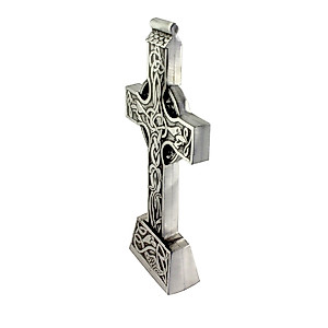 Standing Celtic Cross Pewter Home Decor Made in Ireland
