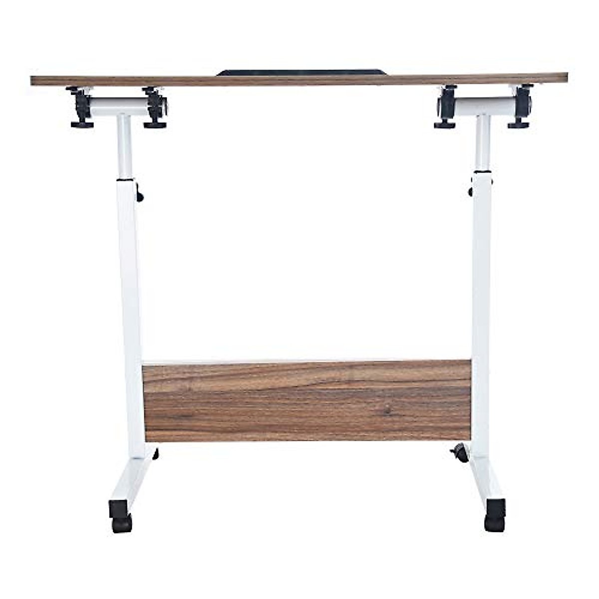 Toxz Household Office Desk Computer Task Table,Adjustable Height and Fold,Locking Casters,80CM 40CM,with Installation Tool(Ship from US!)
