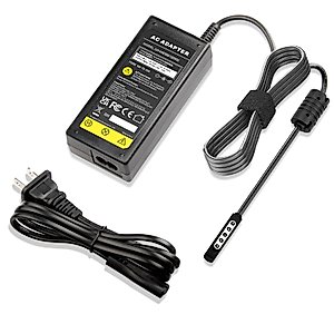 Microsoft Surface Pro 1 Pro 2 Pro RT Power Adapter Charger for Microsoft Surface Pro 1, Pro 2, Surface RT and 10.1 Windows 8 Tablet PC 48W 12V 3.58A