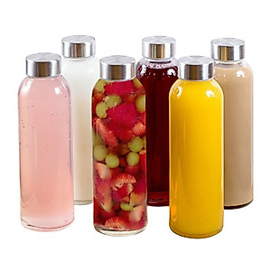 Brieftons Glass Bottles's Lids, Pack of 2 Stainless Steel Caps