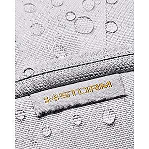 Under Armour Hustle 5.0 Team Backpack, (100) White / / Metallic Gold, One Size Fits All