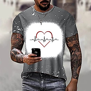 Men Tops Small Stocking Stuffers Men Low T for Men Tops Short Sleeve Flannel Shirt for Men Designer T Shirts Modern Baseball Comfort Shirts Thermal Shirts for Men Excersize Shirts for Men Pack & Play