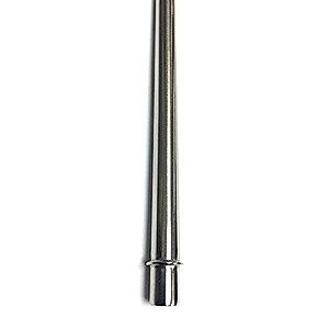 Travel Mug Replacement Straws- 2qty - Stainless Steel Drink for Hot & Cold Grande To-Go Drinking Tumbler Rambler Cups