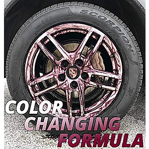 Sonax Wheel Cleaner Plus (230400), Rim Cleaner, Color Changing Wheel Cleaner, Break Dust Cleaner, 750ml / 25oz