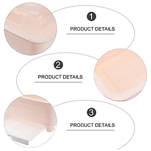 STOBAZA Dish Drying Rack with Drain Board Kitchen Dish Drainer with Lid Cover, Baby Nursing Bottle Holder, Dish Dryer Holder, Utensil and Cup Holder for Kitchen Counter (Pink)