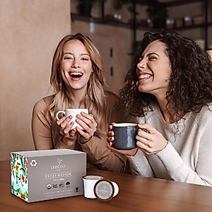 Lifeboost Organic Decaf Coffee K Cups - Low Acid Single Origin Non-GMO Mold Free Decaf Coffee Pods Compatible with Keurig & Keurig 2 - No Mycotoxins or Pesticides - 10 Count