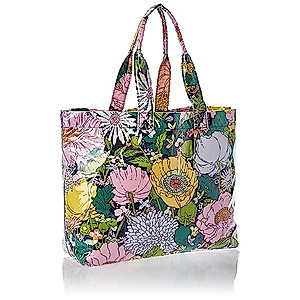 Vera Bradley womens City Shopper Market Tote Handbag, Bloom Boom, One Size US