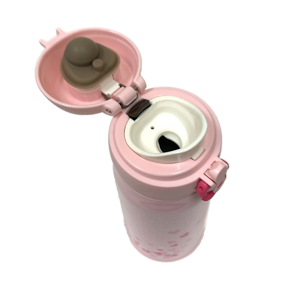 THERMOS 12 Ounce Stainless Steel Direct Drink Bottle, Hearts