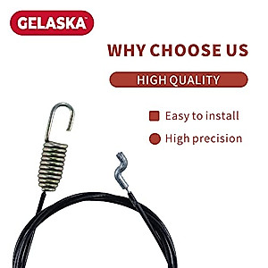 GELASKA 946-04230b Cable Replace Craftsman 746-04230 Craftsman 746-04230b, Cub Cadet Part 946-04230b Auger Cable, 946-04230a for RM2410 RM2610 RM2860 RM3060 RM2660 SB624 SB626 SB628 SB630 Snow Thrower