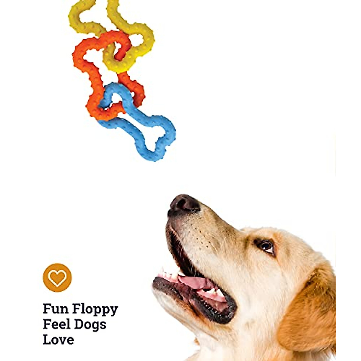 Petstages Mini Bone Tug Puppy Chew Toy