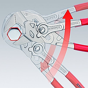 KNIPEX Tools - Pliers Wrench, Chrome (8603250), 10-Inch
