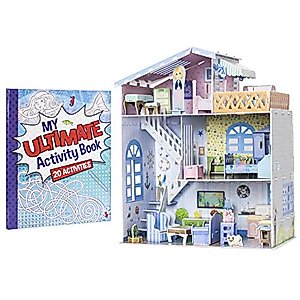 Beach House Haven - My First Dollhouse 3-D Puzzle & Activity Book