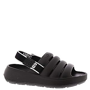 UGG Unisex-Child Sport Yeah Sandal, Black, 6 Big Kid