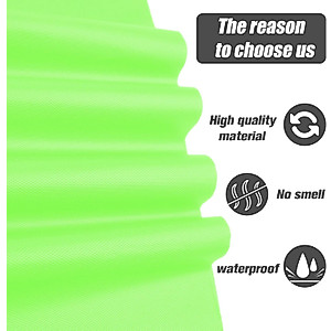 Kesfey Lime Green 3 Pack Premium Plastic Tablecloths for Parties 54" x 108" Rectangular Tablecloths neon Green Tablecloth 6 to 9 Feet Birthday Table Wedding Christmas Anniversary Buffet Table…