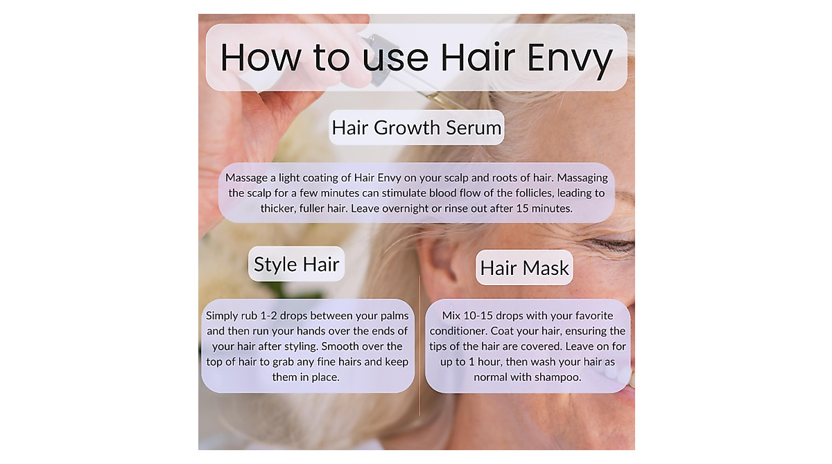 Vitality Extracts Hair Envy - Natural Growth Serum