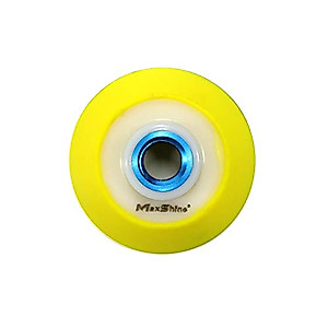 Maxshine 3” Hook and Loop Rotary Backing Plate – for 5/8” Thread Rotary Polisher/RO, One Piece Molding for Longevity, Easy Contouring, Ideal for High Speed Applications