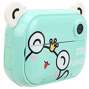 Vbestlife Digital Instant Print Camera, HD 1080P 12MP Camera 2.4'' Screen Digital WiFi Camera Toy with APP Printing, for Kids Children Presents