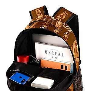Cute Cartoon Meerkats Backpack for Girls Boys for School Backpacks