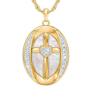 The Danbury Mint Grandaughter Greatest Blessing Pendant #1576-0010