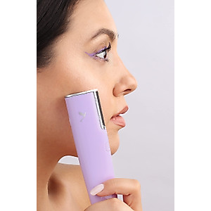 DERMAFLASH ONE Device, Exfoliating and Peach Fuzz Hair Removal, Sonic Dermaplaning Tool