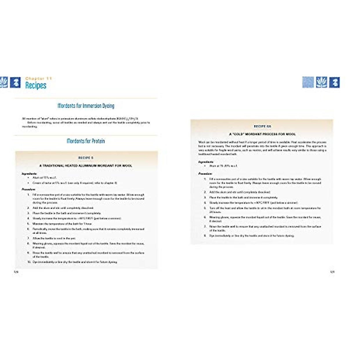 The Art and Science of Natural Dyes: Principles, Experiments, and Results