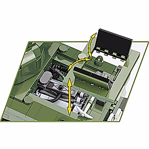 COBI Historical Collection World War II M4A3 Sherman Tank